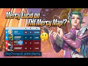 Mercy Lucio on THE Mercy Map!? 🤔 - Mercy Gameplay & Commentary - Overwatch 2 (Season 20)