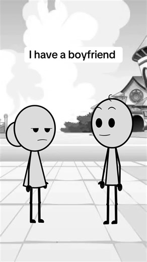 My boyfriend kills people 😂#tiktok #animation #fyp #foryoupage #funny #girlfriend #boyfriend #couple