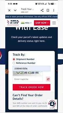 dtdc tracking id kaise check kare||DTDC se courier kaise track Kare||#sortsfeed#dtdctracking#tricks