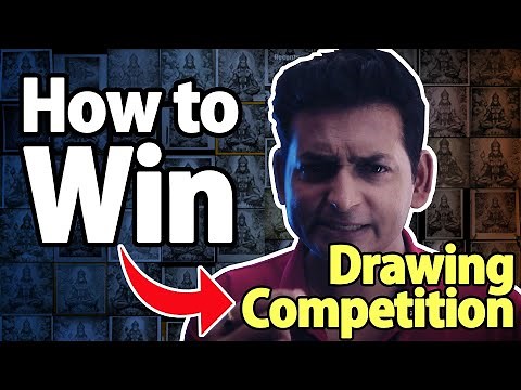 How to Win a Drawing Competition? | Competition Artwork Review - Above 14 Years
