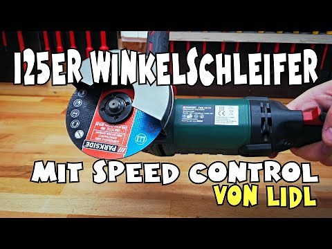 At the start: PARKSIDE® Angle Grinder PWS 125 F5 1200 Watt