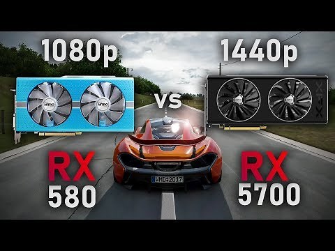 RX 580 1080p vs. RX 5700 1440p | (Test in 12 Games)