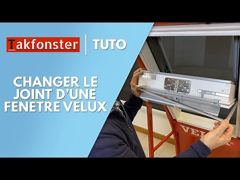 Comment changer le joint ouvrant périmétrique soudé 4 angles d'une fenêtre Velux ?