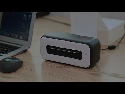 Phomemo PM-246S Introduction: How to Setup Shipping Label Printer PM-246S丨Instruction Manual丨B246D