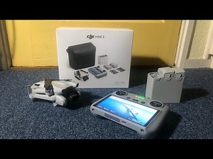 Dji mini 3 unboxing and setup - not sponsored