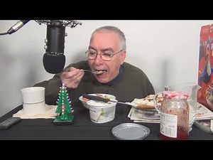 ASMR Eating Fruit Loops and Whispering