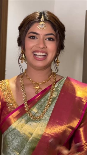 Shruthi Menon | Mumbai Bridal Makeup Artist on Instagram: "Creating Soumya’s bridal look was more than just makeup. It was an experience 🤍 From getting her dressed to watching her transform into this stunning Maharashtrian bride, every moment felt like pure joy. Laughter, endless smiles, fun poses, and that infectious energy that instantly lights up the room. It honestly felt like a little party behind the scenes ✨ Seeing her confidence bloom during the final shots was such a delight. Moments l