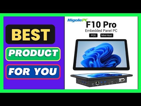 Higole F10 Pro 10.1'' Fanless Mini PC Intel N5095