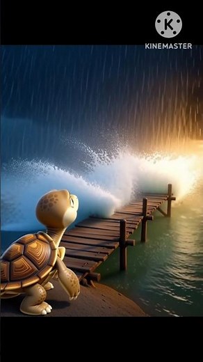 “Sad Turtle and the Broken Bridge | Emotional 3D Cartoon Story”