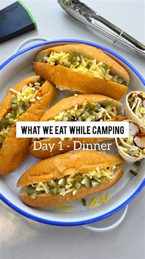 Lee | Budget Family Meals, Easy Recipes, Lunchbox, Frugal Tips | ⛺️ What we eat while camping - Day 1 - DINNER ⛺️ After a big day of packing, driving for hours, unpacking, and setting up, the last thing... | Instagram