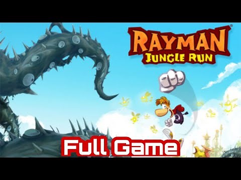 Rayman Jungle Run - Full Game All Levels 100% Perfect (1080p 60FPS HD) iOS/Android