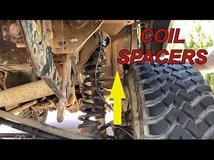 HOW TO JIMNY [Fitting coil spacers]