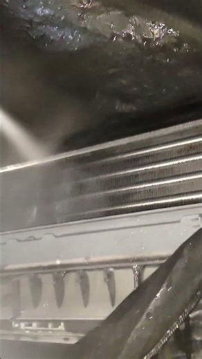 Indoor AC service #airconditioner