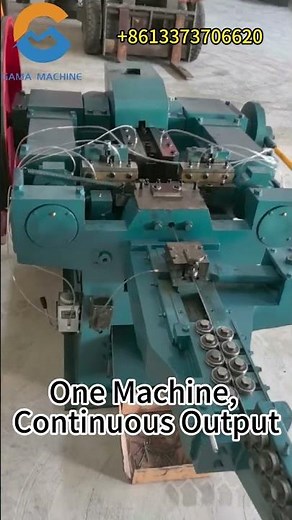 Nail Making Machine Working Video High Speed & Stable Performance