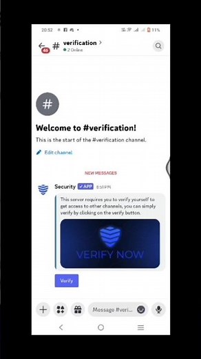 How To Set Up Verification System In Discord Server - Full Guide. #phonk #discord #information