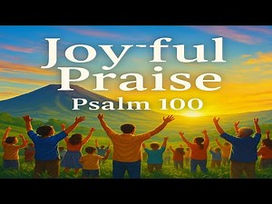Psalm 100: Joyful Praise to God – A Powerful Prayer to Uplift Your Spirit