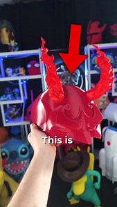 Check out or Marvel Rivals Daredevil mask!! I play a lot of rivals and this guy is hard to get good at😅 Our mask fits a standard printer size and includes our printing settingsThis mask was designed to be able to hold lights in the horns to make them light up!! Get this mask and much much more by joining our Patreon! | Yosh Studios