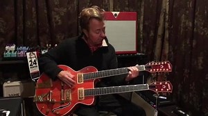464K views · 5.5K shares | Brian sampling a 12-string guitar at Chicago Music Exchange! | Brian Setzer | Facebook