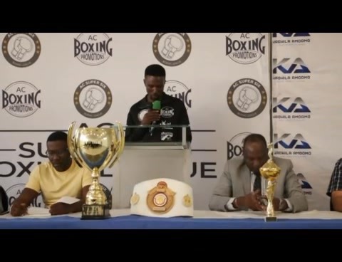 Boxing fest… Local boxing club, AC Boxing Promotions, this morning launched the AC Super Six Boxing League, a boxing league which will see Khomas-based boxing clubs engage in fierce competition. The club founder Imms Moses stated that the motive behind the establishment of the boxing league is to accord local boxers’ opportunity to compete. Video: Maurice Kambukwe | New Era Newspaper