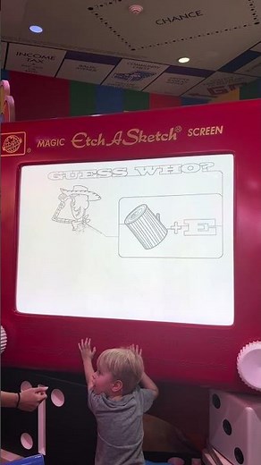 Let’s Play with Etch a Sketch - Toy Story Mania at Disney’s Hollywood Studios #disney #shorts
