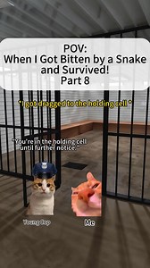 POV: When I Got Bitten by a Snake and Survived! Part 8 #CatsOnReels #fypシ | MemesInternational