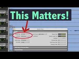 Bit Depth & Sample Rate Settings For Mastering!