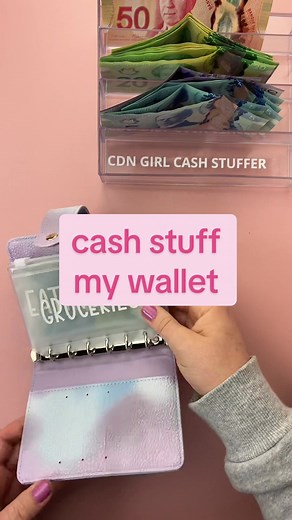 adding money to my wallet for the week #cashstuffing #cashstuffingenvelopes #cashenvelopesystem #cashenvelopes #cashenvelopestuffing