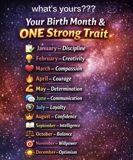 Check your month 👀