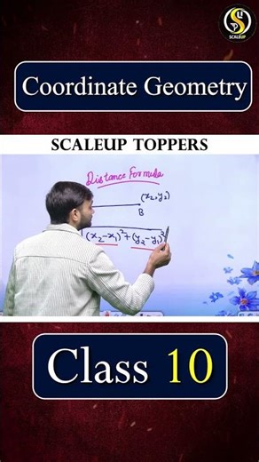 Coordinate Geometry 😱 10th Maths Board Trick! 🔥 #class10maths #coordinategeometry #shorts