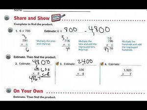 5th Grade Go Math 1.6