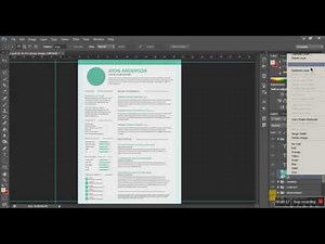How to Edit Resume / CV in Photoshop and Microsoft Word