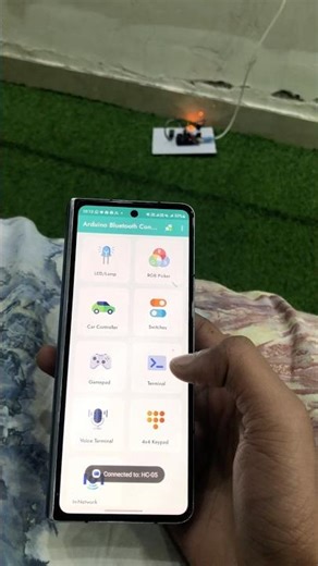 How to connect arduino Bluetooth with mobile Bluetooth terminal | winter hacks