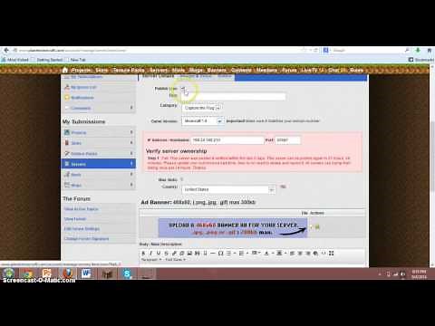 how to upload your minecraft server to planet minecraft