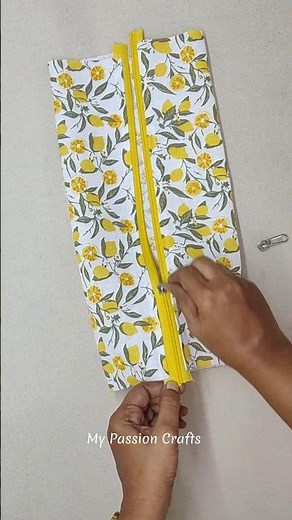 Bag Making / Sewing Time 😍 Zipper Attachment | Tote bag sewing tutorial