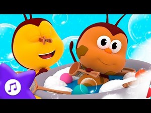 Let's Take a Bath 🫧| Boogie Bugs Bath Song | Good Habits Song | Kids Songs