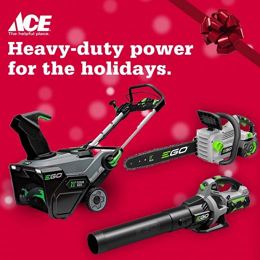 Get ready to gift for the holidays with the latest battery-powered outdoor tools for all the handy techies on your list. | Ace Hardware