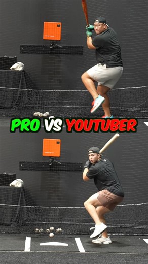 Eric Sim | Pro vs YouTuber, Who Wins? #baseball #challenge #fypシ | Instagram