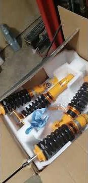 R53 mini cooper getting maxspeedingrods coilover and full adjustable rear A arms