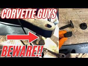 Corvette Leaf Spring Insert FAILURE - C5-C6 & C7's (HOW TO REPLACE LOWERING BOLTS AND INSERT REPAIR)
