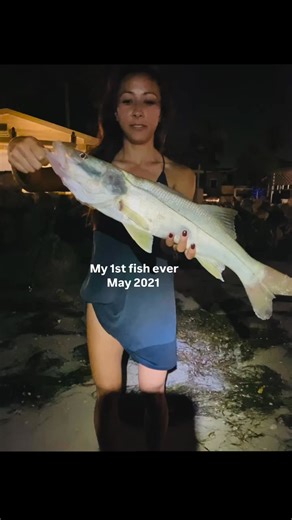 A lot can happen in 4 years #bridgefishing #floridafishing #girlswhofish #beachfishing #southflorida #fishing #snook #inshore | Tempting Catch