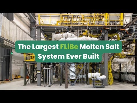 ETU 1 - The Largest FLiBe Molten Salt System Ever Built