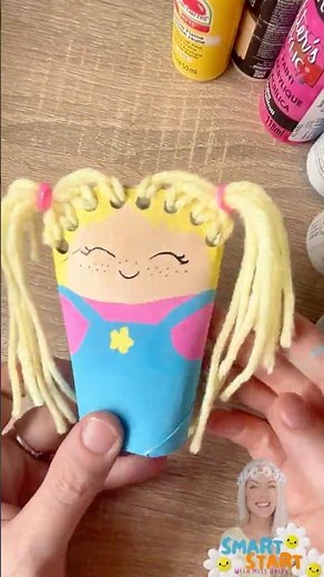 Easy Toilet Paper Roll Doll Craft Anyone Can Do!
