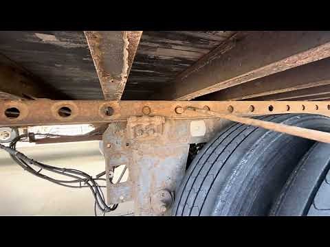 How to do a DOT Inspection on a 53' dry van semi-trailer with full air brakes for CDL test