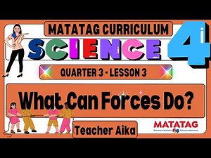 MATATAG Science 4 Grade 4 Quarter 3 Lesson 3 What Forces Can Do?