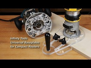 Universal Base Plates for Compact/Trim Routers