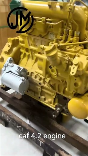 🚜CAT C4.2 Engine – Efficient and compact small power🚜#engine #excavator #engineer