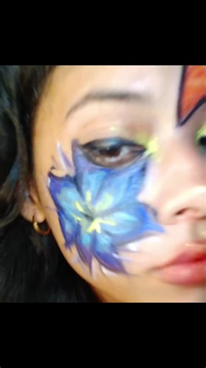 Creative Hibiscus Flower Makeup Tutorial