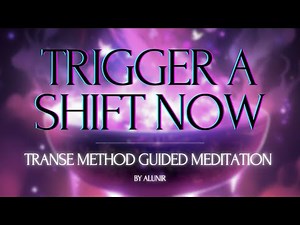 TRIGGER A SHIFT NOW ✨ NON VISUALISATION Transe Method Meditation (Dreamy Brown Noise & Teta Waves)