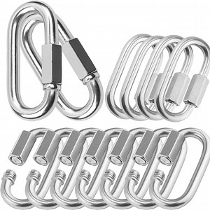 [Hot Item] Stainless Steel Carabiner Snap Spring Hook Clip