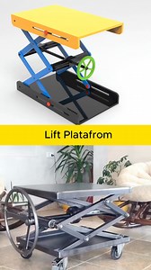 Lifting platform mechanism - Screw Scissor #productdesign #3ddesign #mechanism #machine #engineering #mechanical | Breno Cruz